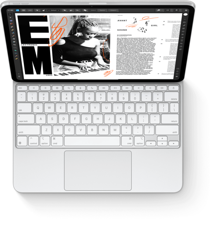 Apple Magic Keyboard for 13" iPad Pro M4 US English MWR53 - Gadgets360.pk